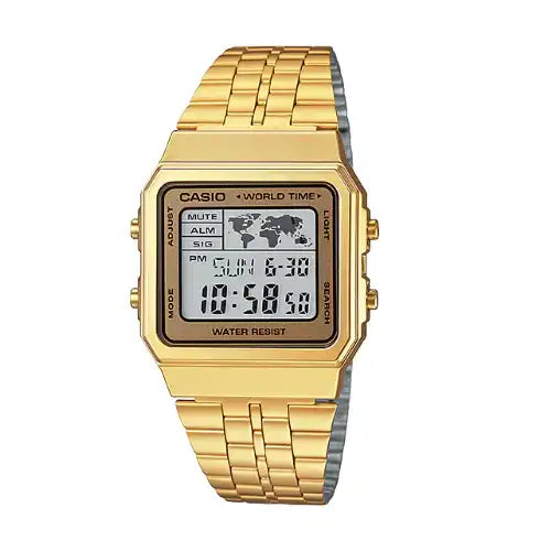 Casio A500WGA-9DF Stainless Steel Resin Strap Watch ...